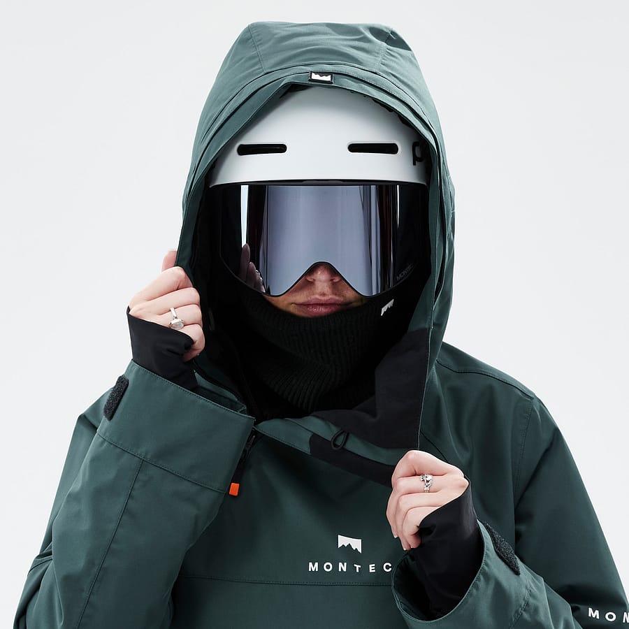 Montec Dune W Ski jas Dames Dark Atlantic - Groen | Montecwear.com