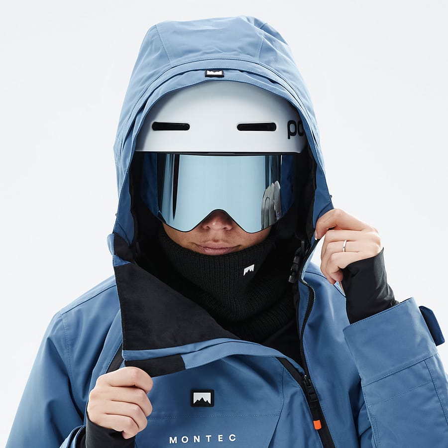 Montec Doom W Ski Jacket Women Blue Steel | Montecwear.com