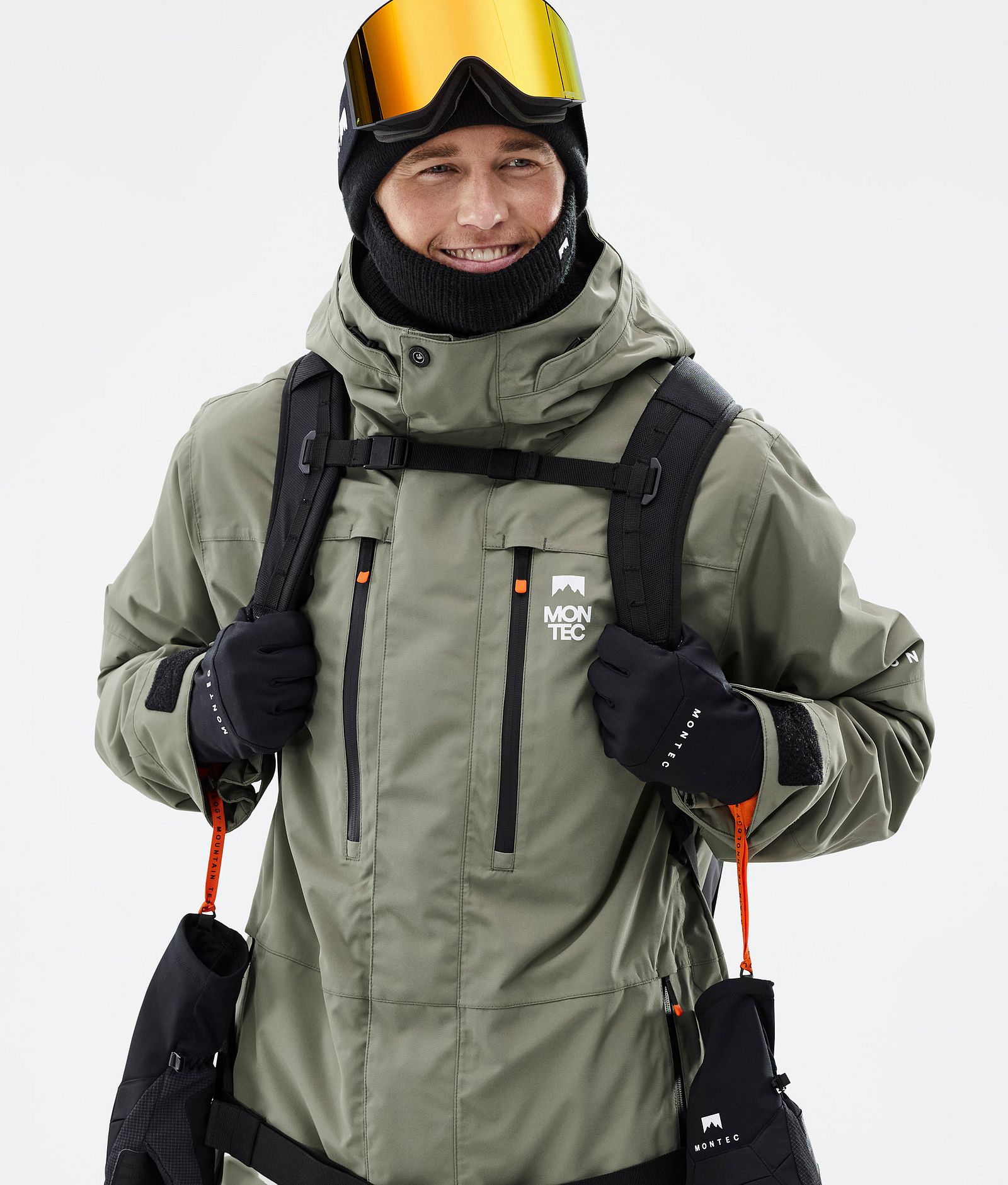Montec Fawk Ski Jacket Men Greenish | Montecwear.com