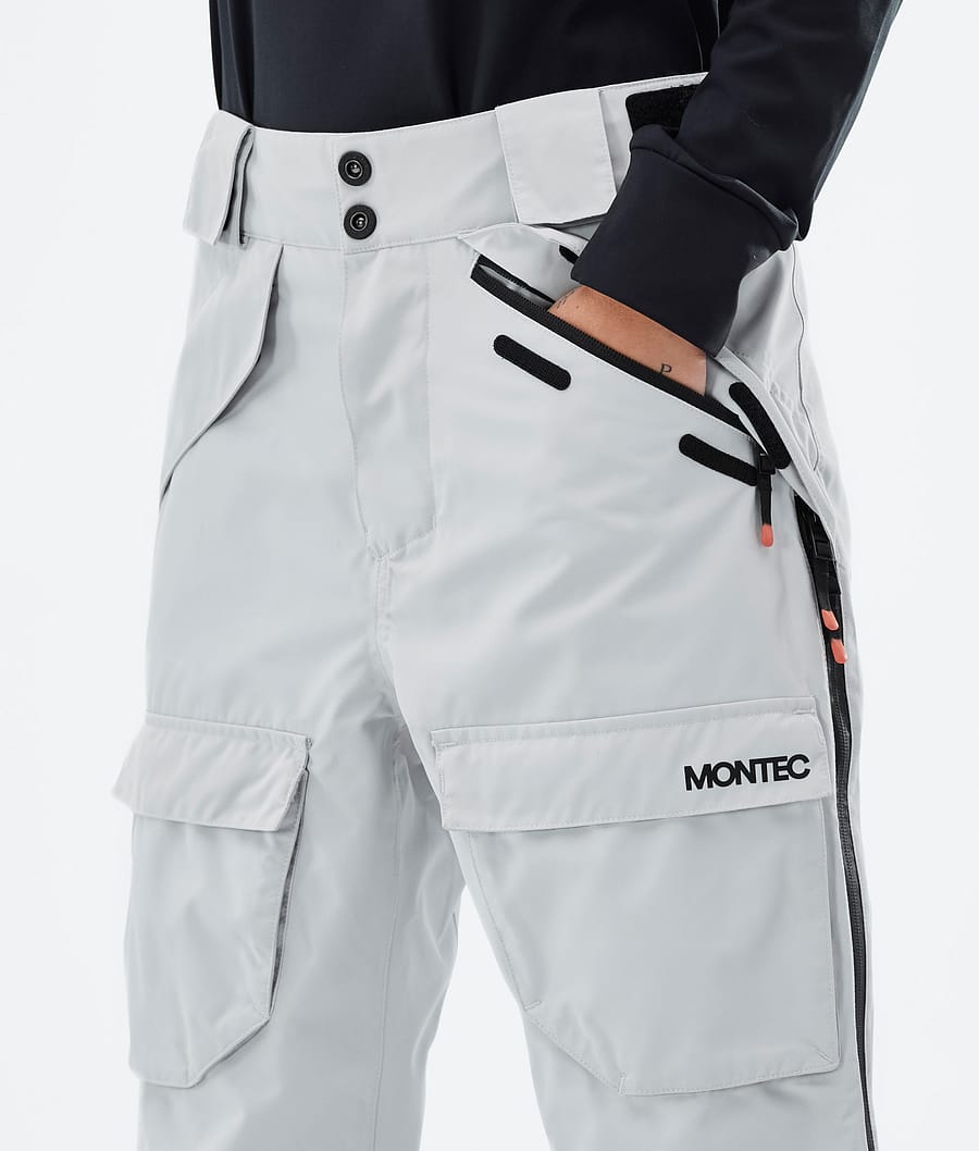 Montec Kirin W Skihose Damen Light Grey - Grau | Montecwear.com