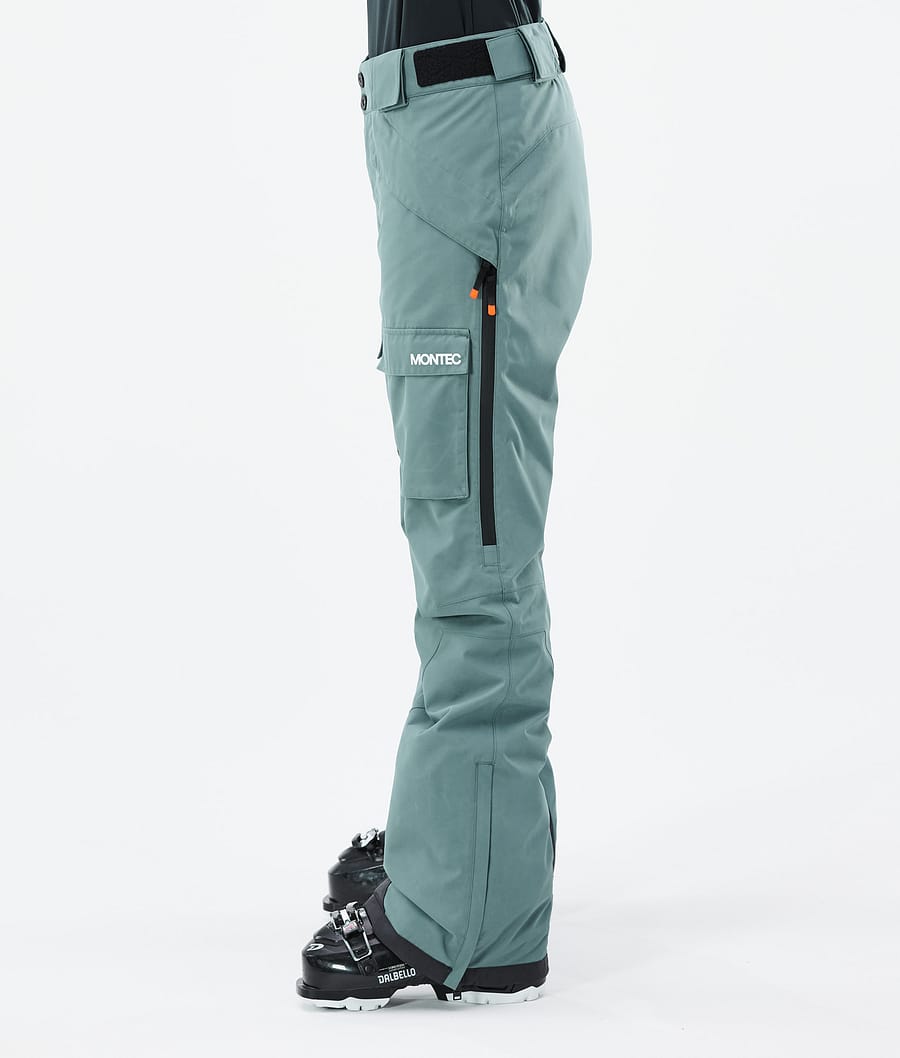 Montec Kirin W Skihose Damen Atlantic - Grün | Montecwear.com