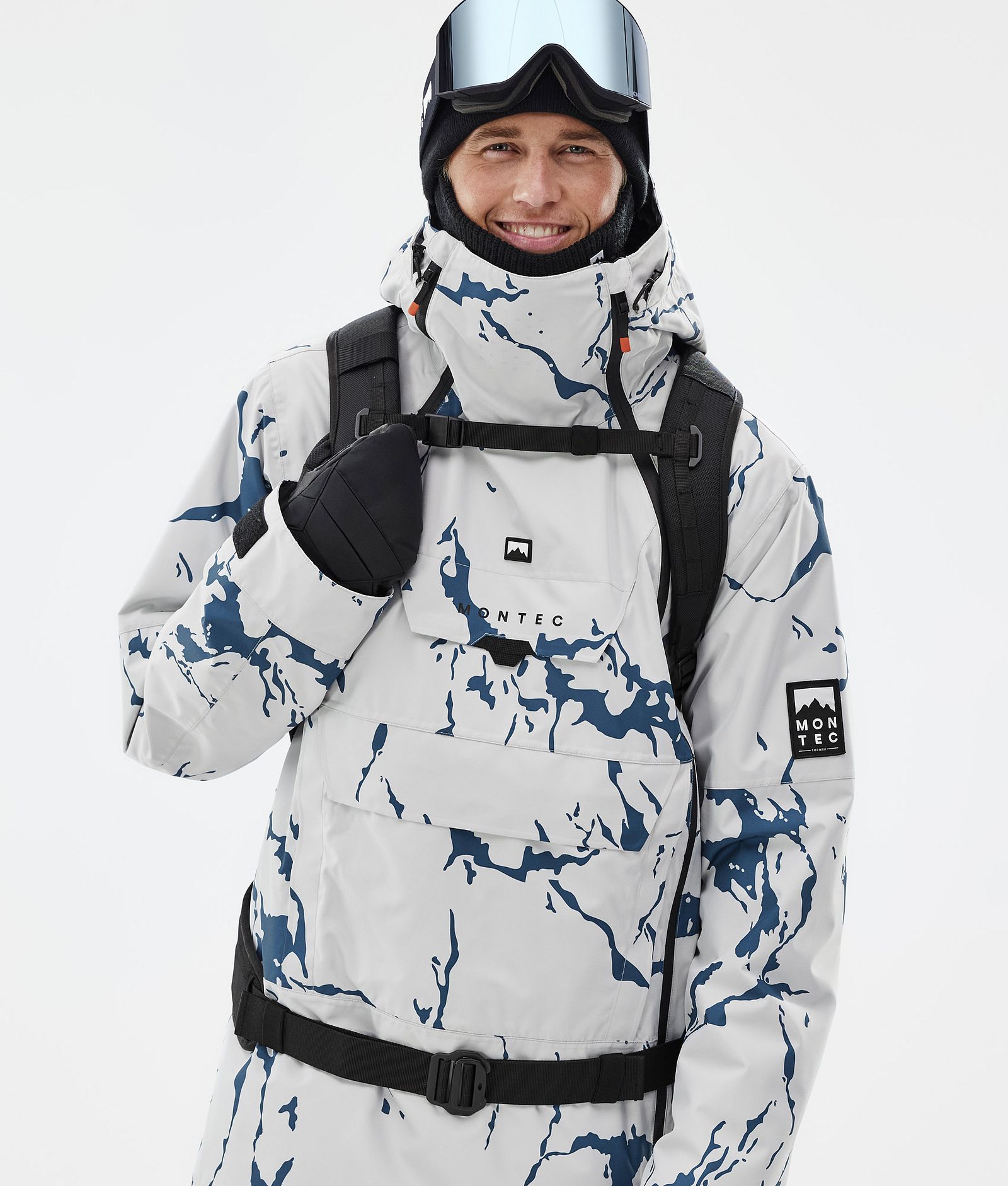 Montec Doom Snowboard Jacket Men Ice | Montecwear.com