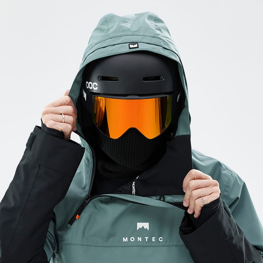 Montec Dune Ski Jacket Men Atlantic/Black | Montecwear.com