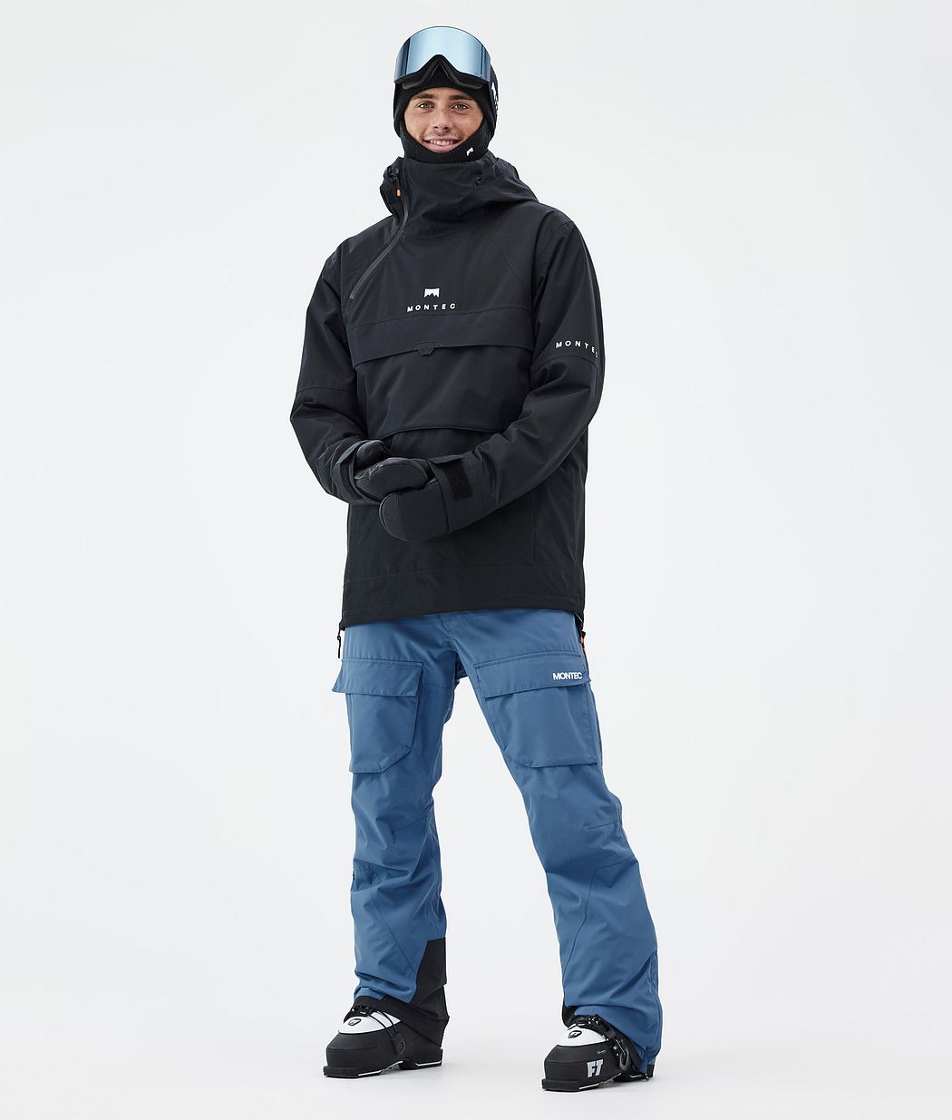 Montec Kirin Ski Pants Men Blue Steel | Montecwear.com