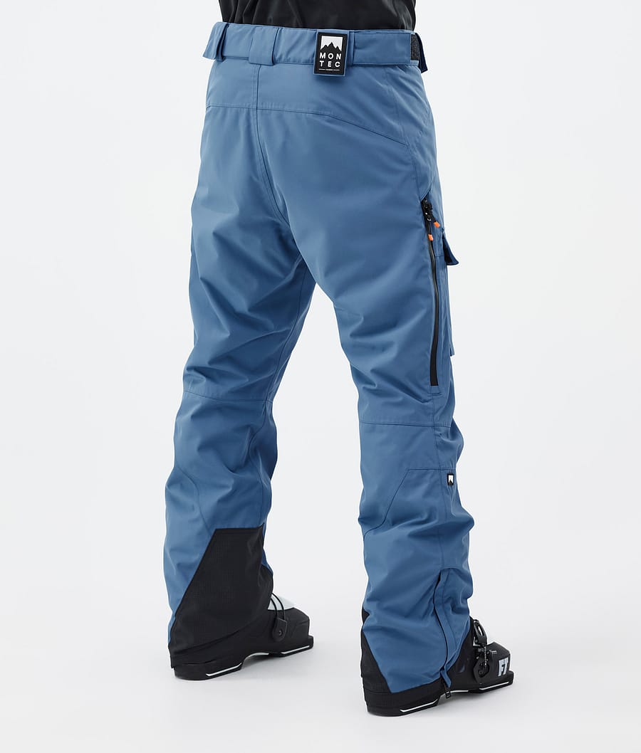 Montec Kirin Ski Pants Men Blue Steel | Montecwear.com
