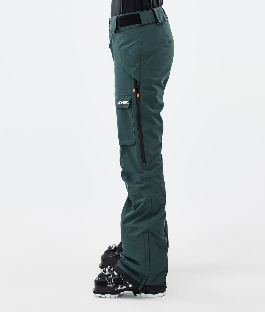 Montec Kirin W Skihose Damen Dark Atlantic - Grün | Montecwear.com