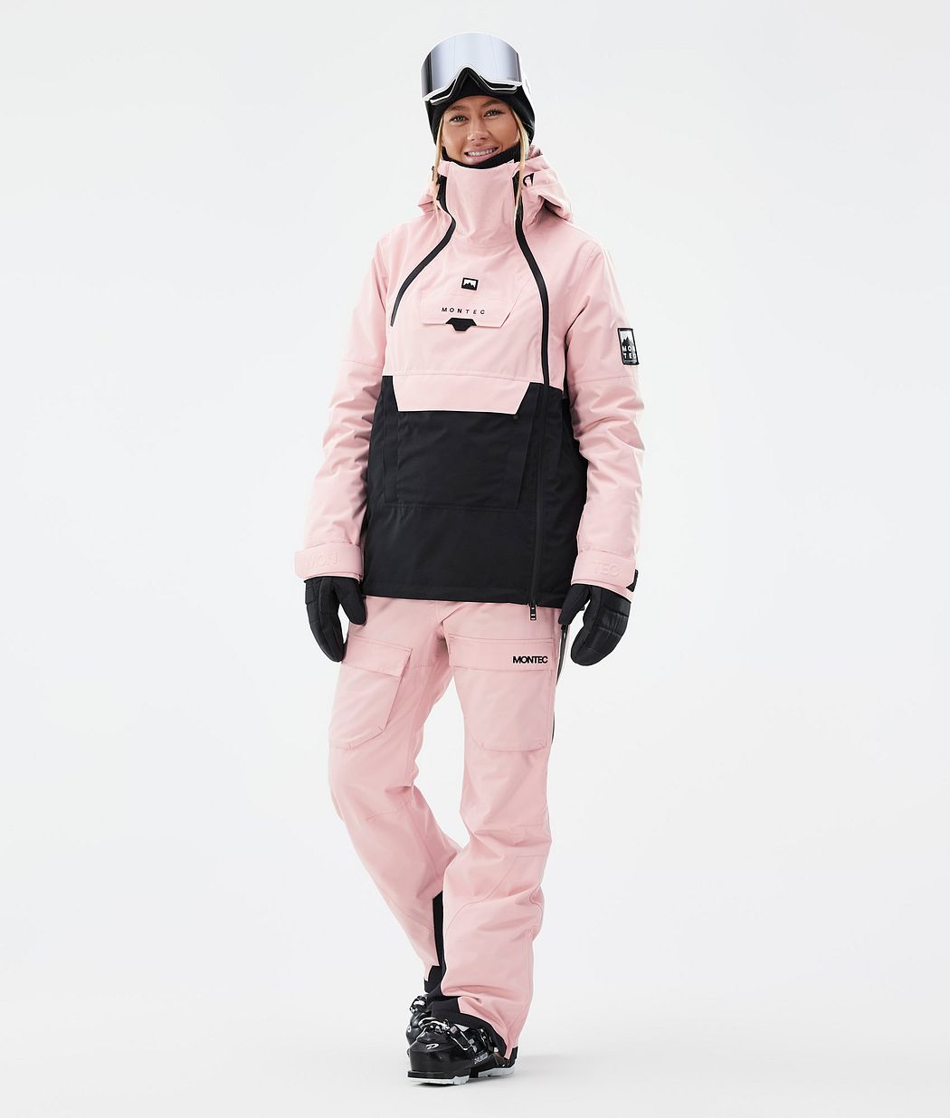 Montec Kirin W Ski Pants Women Soft Pink | Montecwear.com
